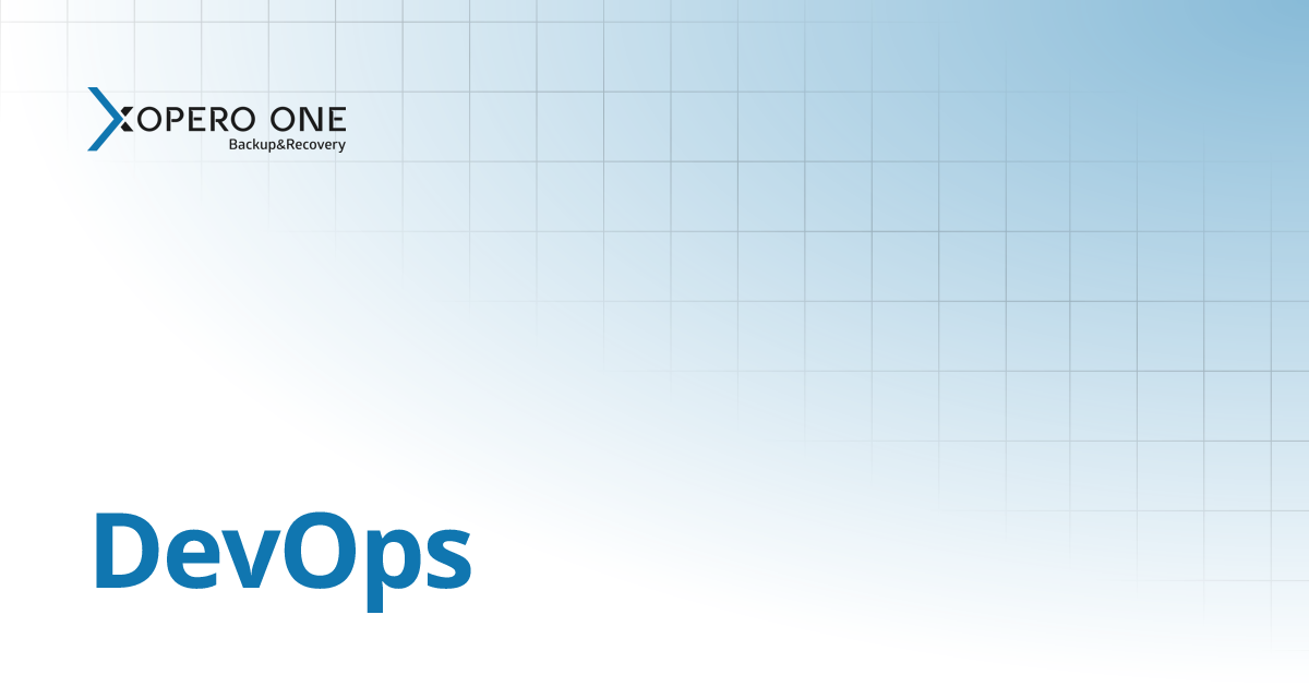 DevOps | Xopero ONE Knowledge Base